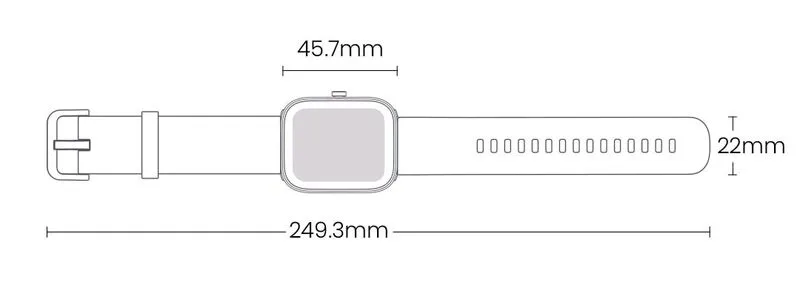 Haylou GST Lite Smart Watch — Worldwide delivery